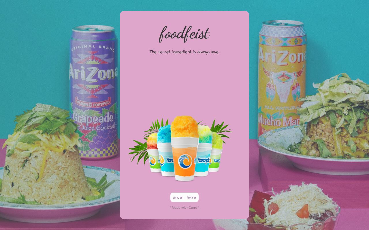 food feist website